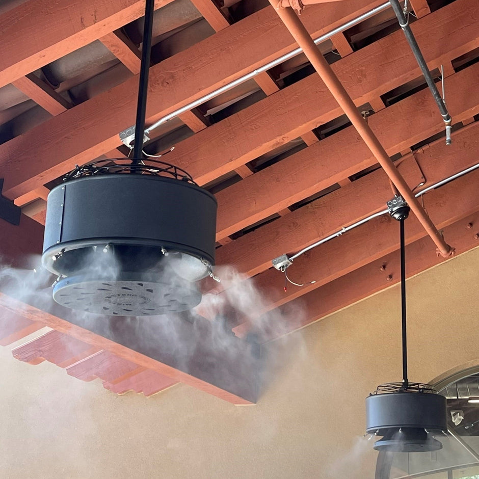 Mist360 Misting System - Outdoor Misting Fans & Patio Misters